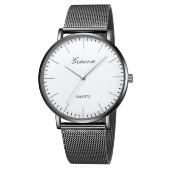 Accessories | New Luxury Geneva Stainless Steel Quartz Watch | Poshmark